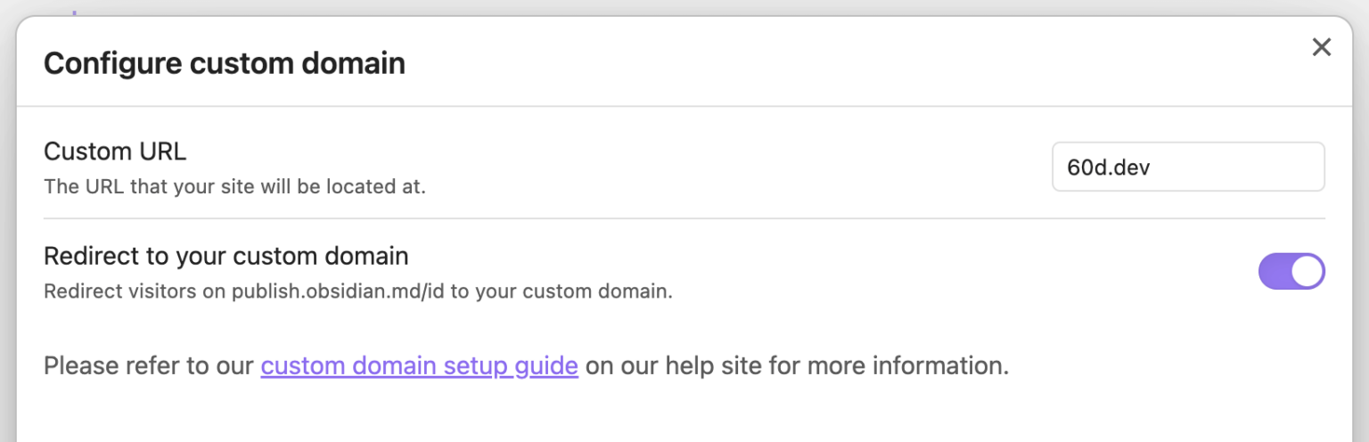 Obsidian Publish 公開サイトで独自ドメインを使うための設定 – ノウハウのハウノ